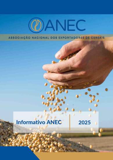 Informativo Anual ANEC 2025: relatório – exportação de grãos (soja ...